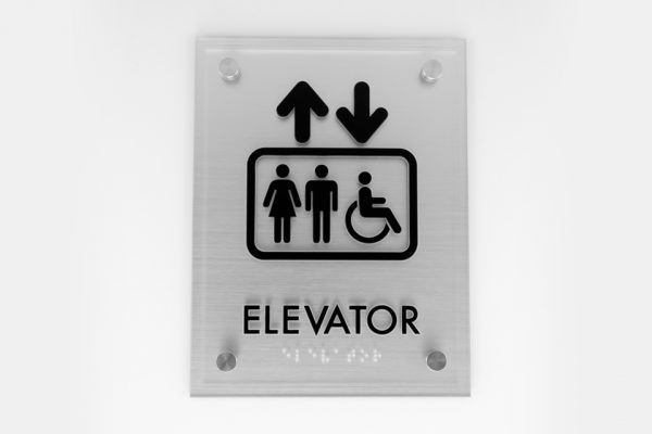 STAIRS & ELEVATOR SIGNAGE - All Star Engraving - Custom Engraving ...